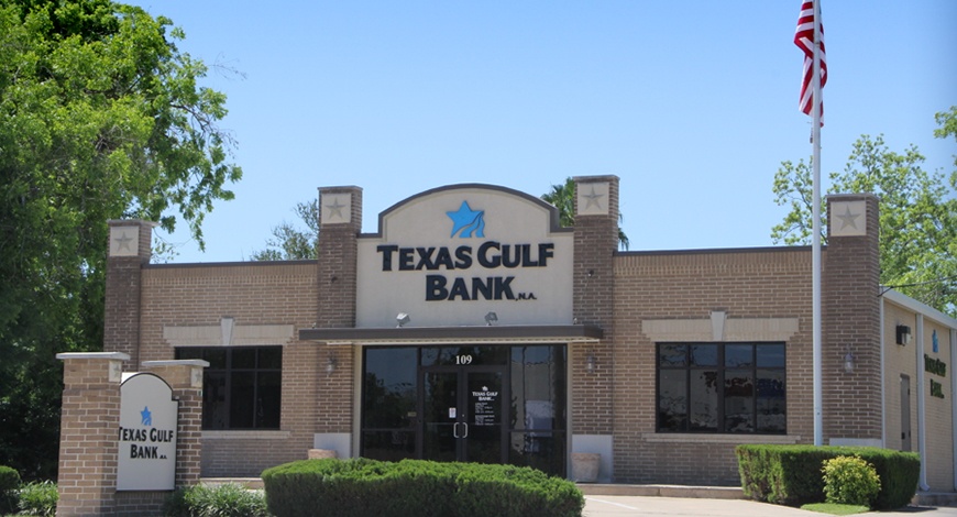 Texas Gulf Bank - West Columbia ATM and Banking Center Location — TGB